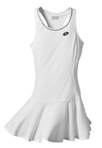 Lotto's simple white racerback dress for Wimbledon | Women's Tennis Blog